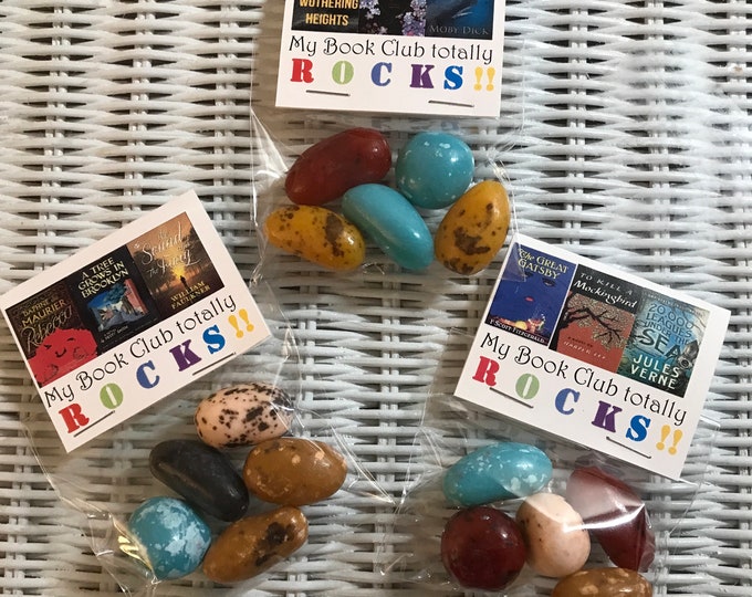 Twelve Book Club Favors - My Book Club Totally Rocks Including Candy ...