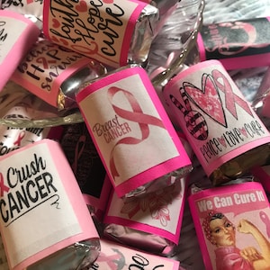 24 Breast Cancer Survivor And/or Awareness Mini Hershey Candies - Fully ...