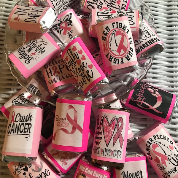 Breast Cancer Candy - Etsy