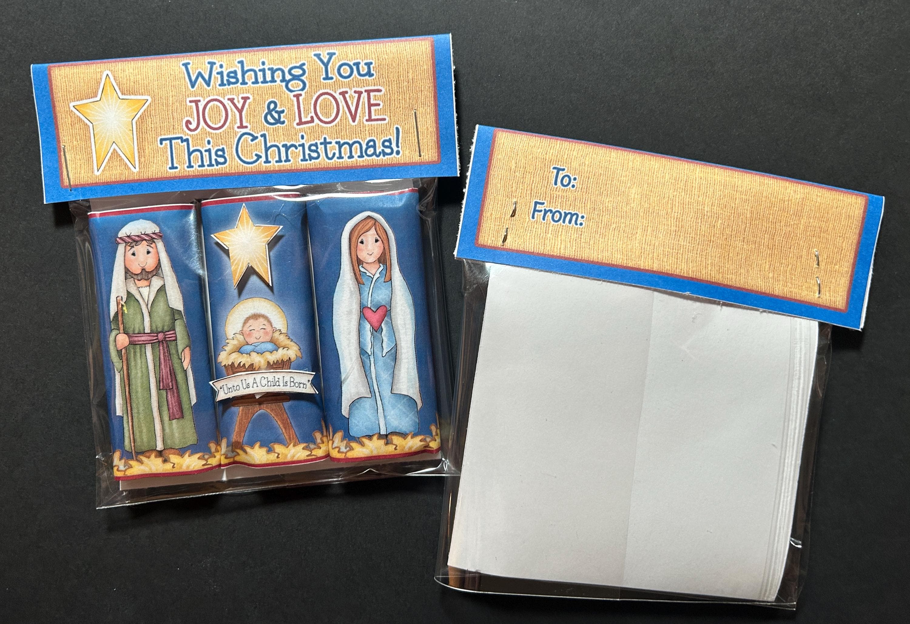 Christian Faith Based Christmas Nativity Stocking Stuffer, Party Favor ...