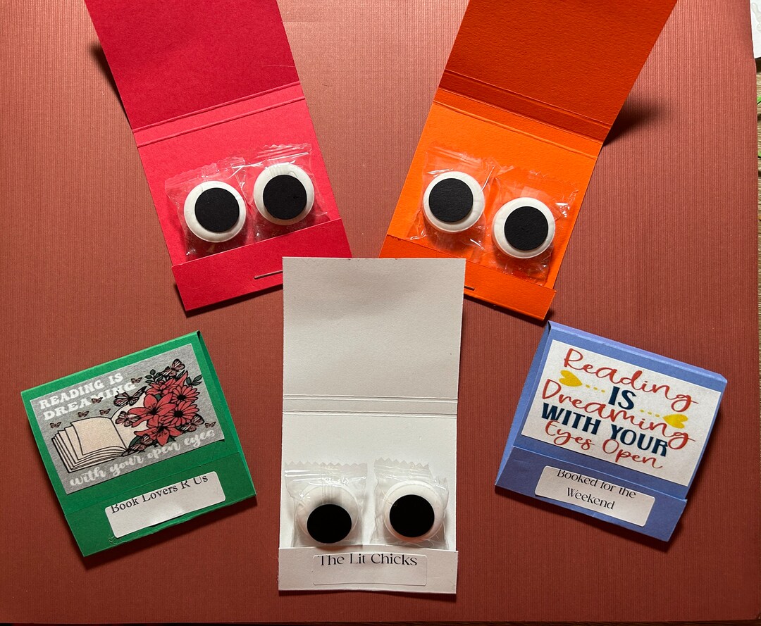 Twelve Clever Book Quote Favors for Your Book Club - Personalizable - Etsy