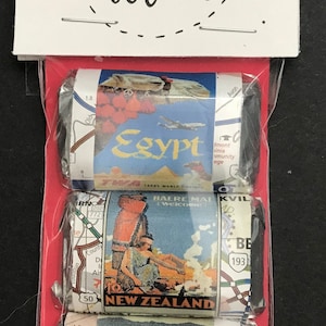 SIX Packs of Candy Travel Theme Favors for Travel Theme Event, Wedding ...