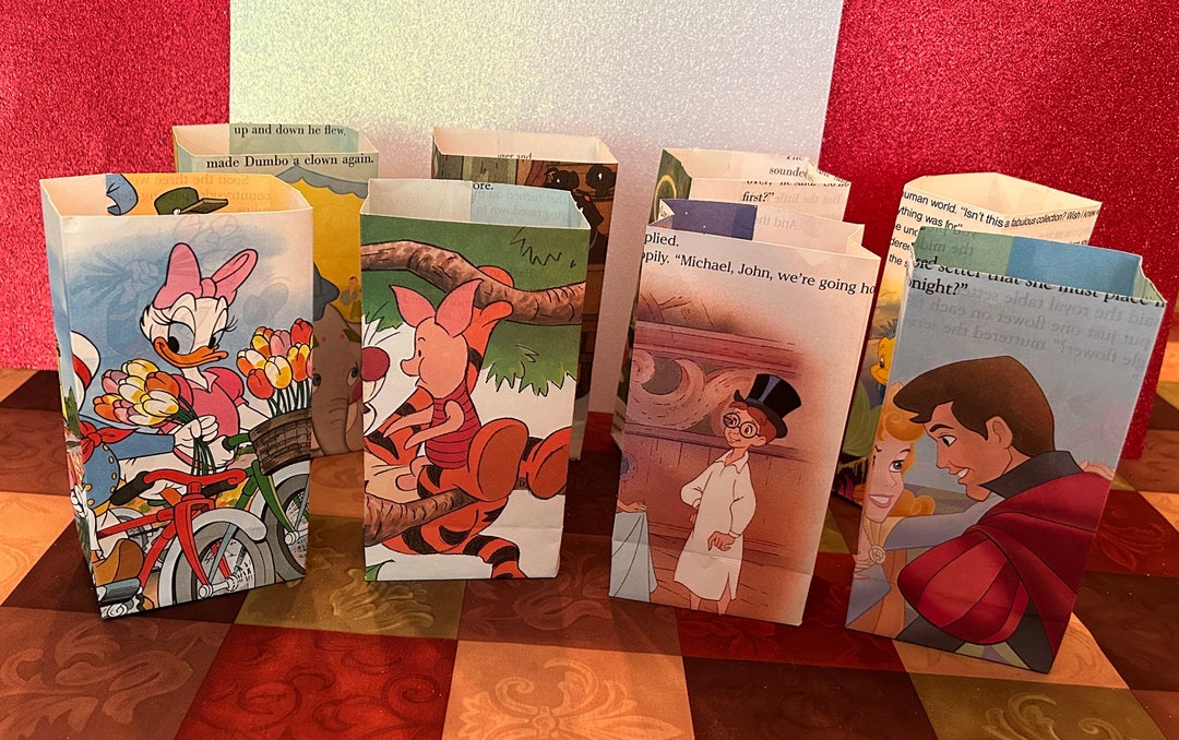 Large Size Storybook Favor Bags for Party, Baby Shower, Baby Sprinkle ...