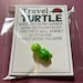Travel Turtle Pocket Good Luck Charm for Peace of Mind for Safe Travels ...