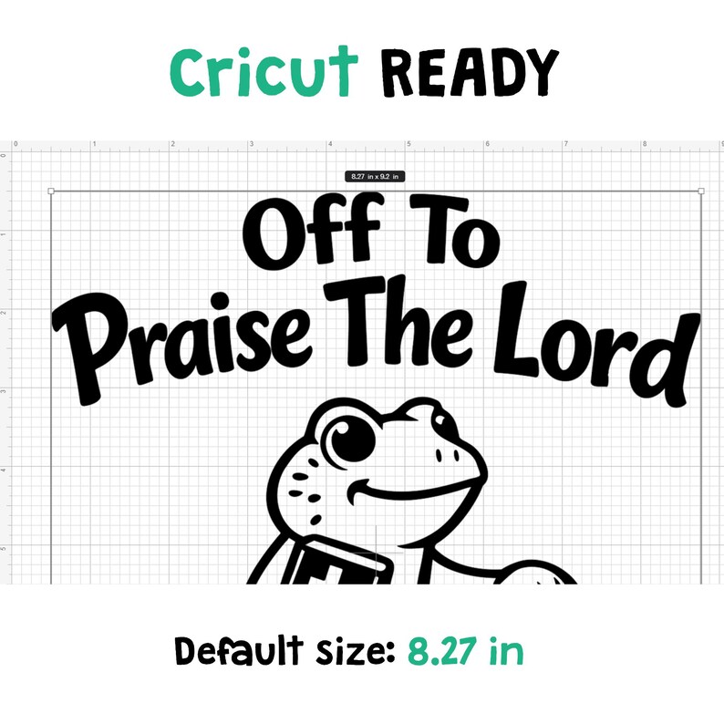 Funny Christian Frog SVG | Jesus Church Design, Cricut Ready (digital ...