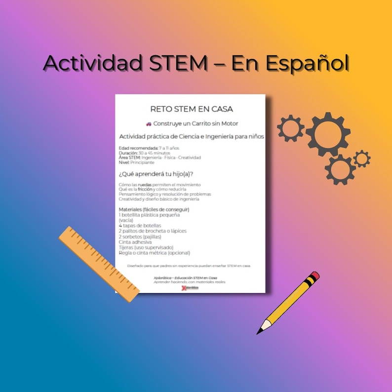 STEM Activity Printable for Kids – Science & Engineering PDF (en ...