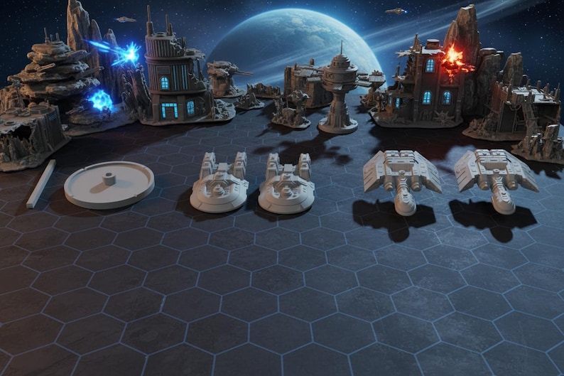 Heavy Cruiser Reinforcement Pack | Terran & Kurgun Capital Ships ...
