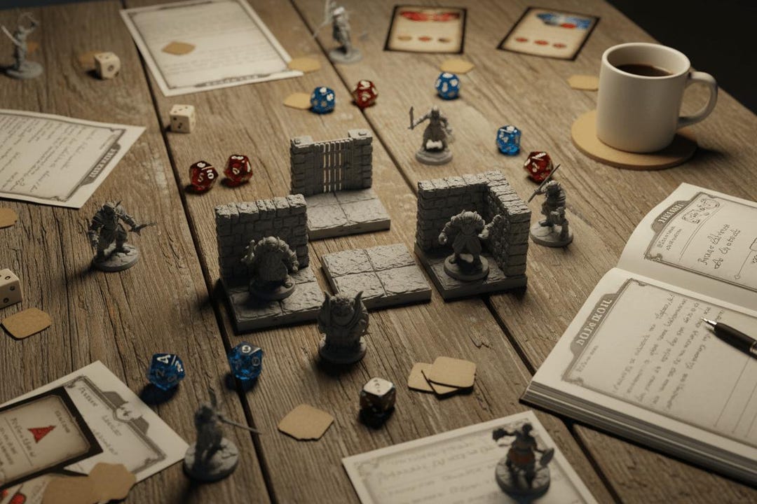 The Dual Entry Hall | Pass-through Room | Dragonlock Dungeons | Fat ...