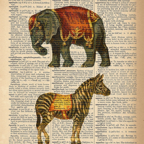 Elephant Dictionary - Etsy