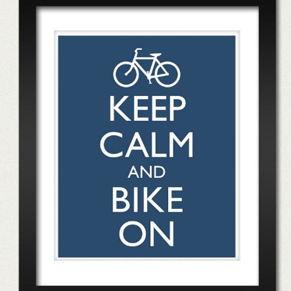 Keep Calm and Cycle - Etsy