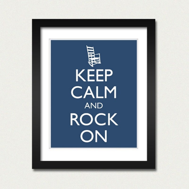 Keep Calm and Rock - Etsy