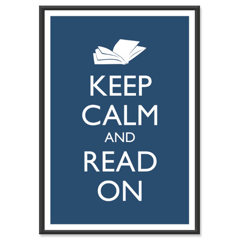 Keep Calm and Read - Etsy