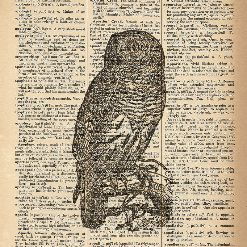 Dictionary Art - Etsy