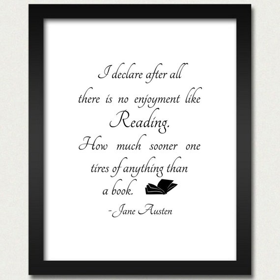 Jane Austen Reading Quotes