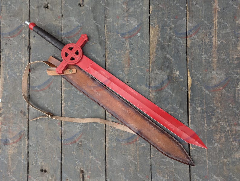 Collector Edition Finn Scarlet Demon Blood Sword Replica With Sheath ...