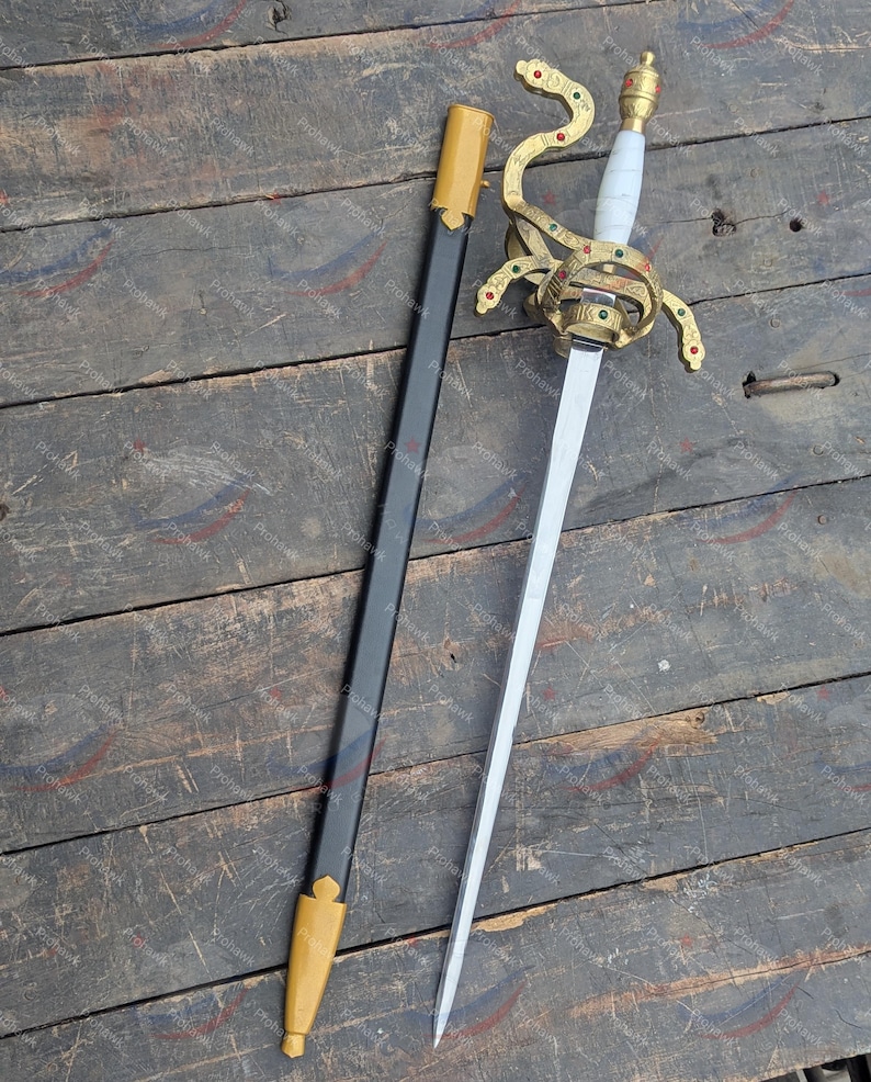 Collector Edition Princess Bride Rapier Sword Replica With Scabbard ...