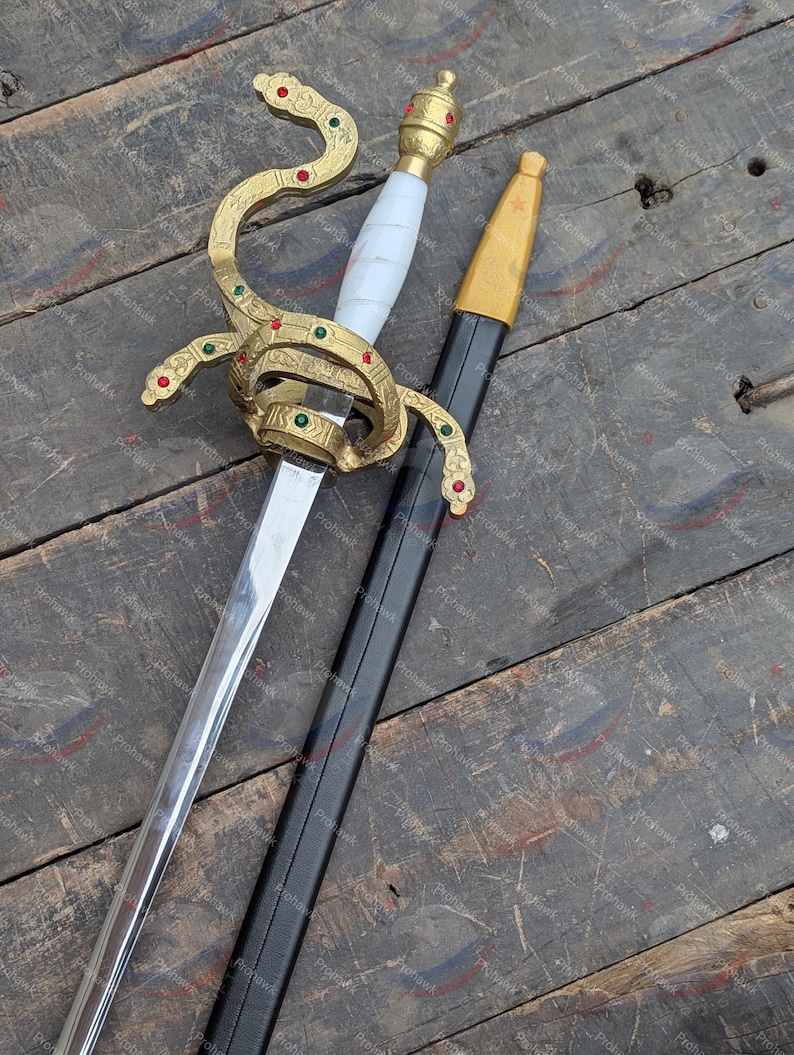 Collector Edition Princess Bride Rapier Sword Replica With Scabbard ...