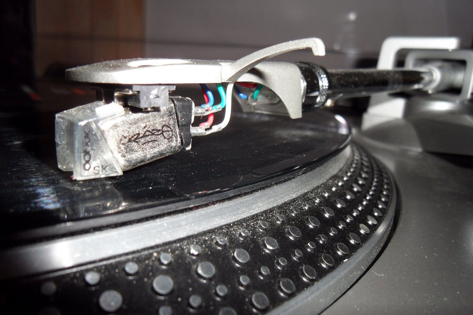 Record Player Arm And Headshell Mosaic Stained Glass Original - Etsy ...