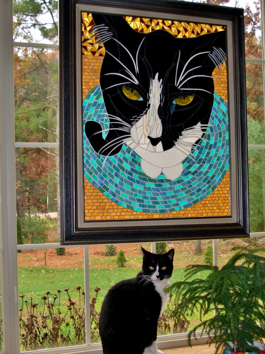 Mosaic Cat Artwork and Custom Designs From Your Picture - Etsy