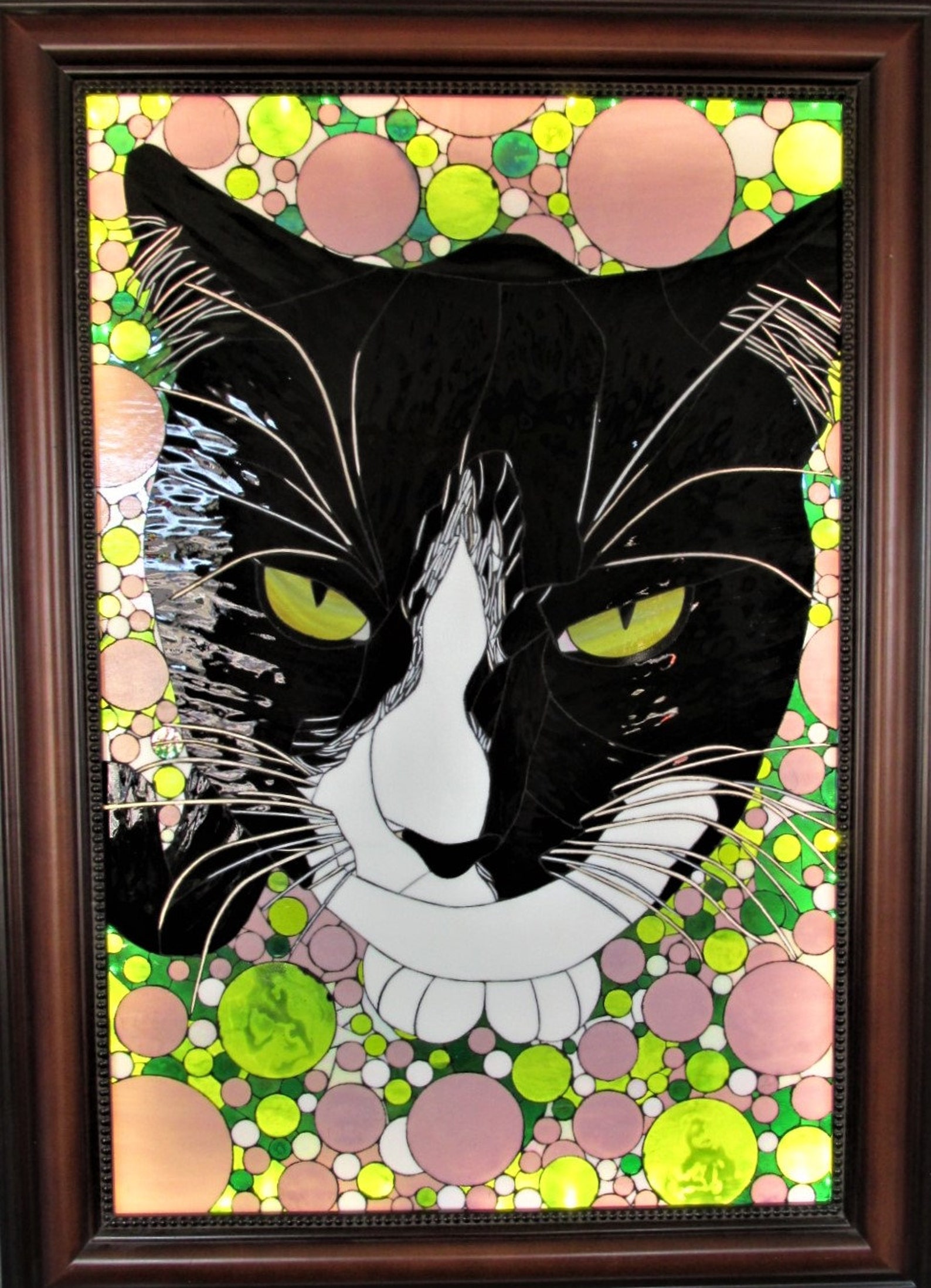 Mosaic Cat Artwork and Custom Designs From Your Picture - Etsy