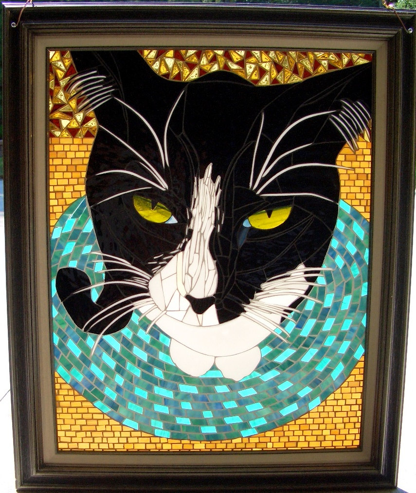 Mosaic Cat Artwork and Custom Designs From Your Picture - Etsy