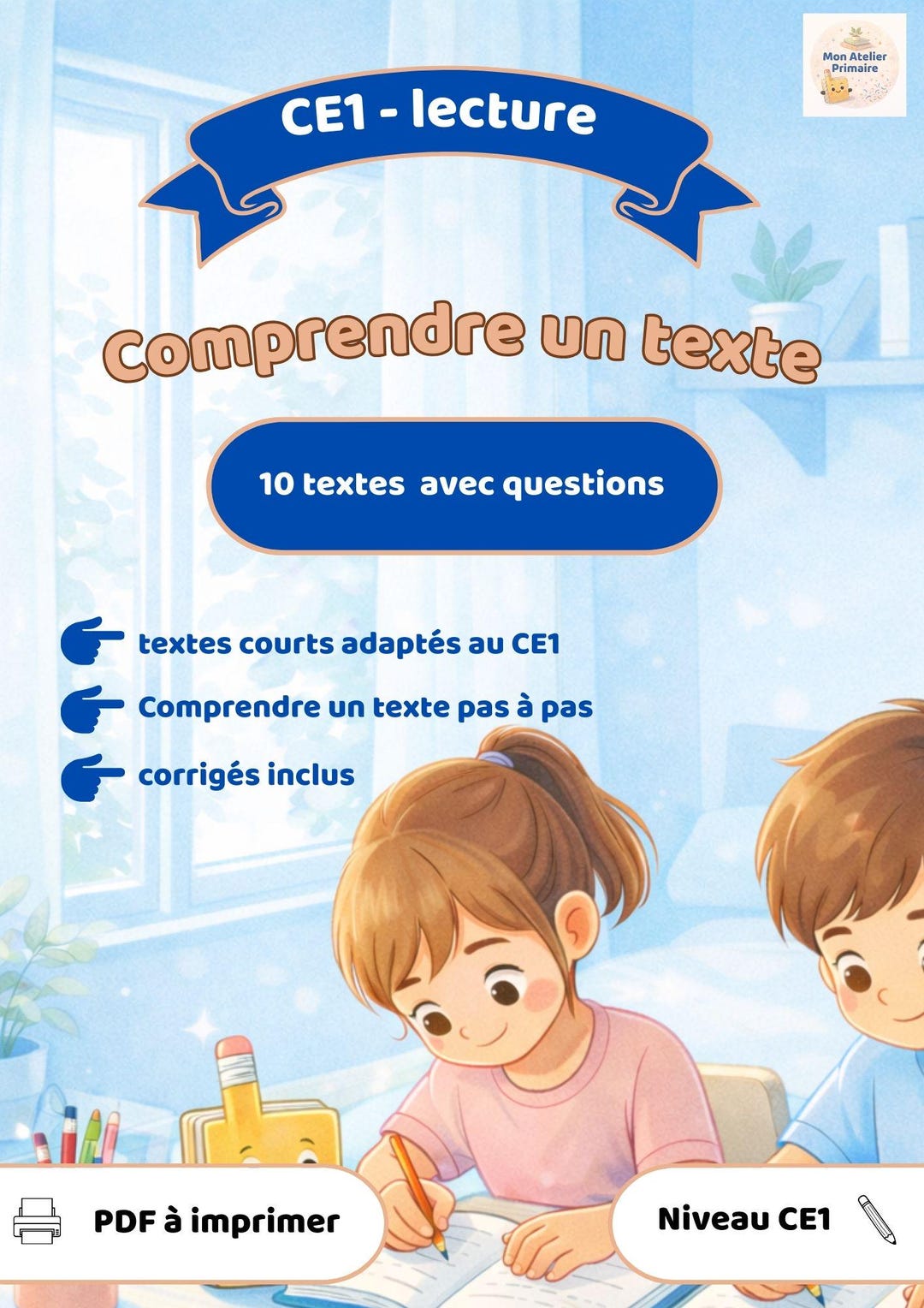 First Grade Reading – Understanding a Text – for Children With Learning ...