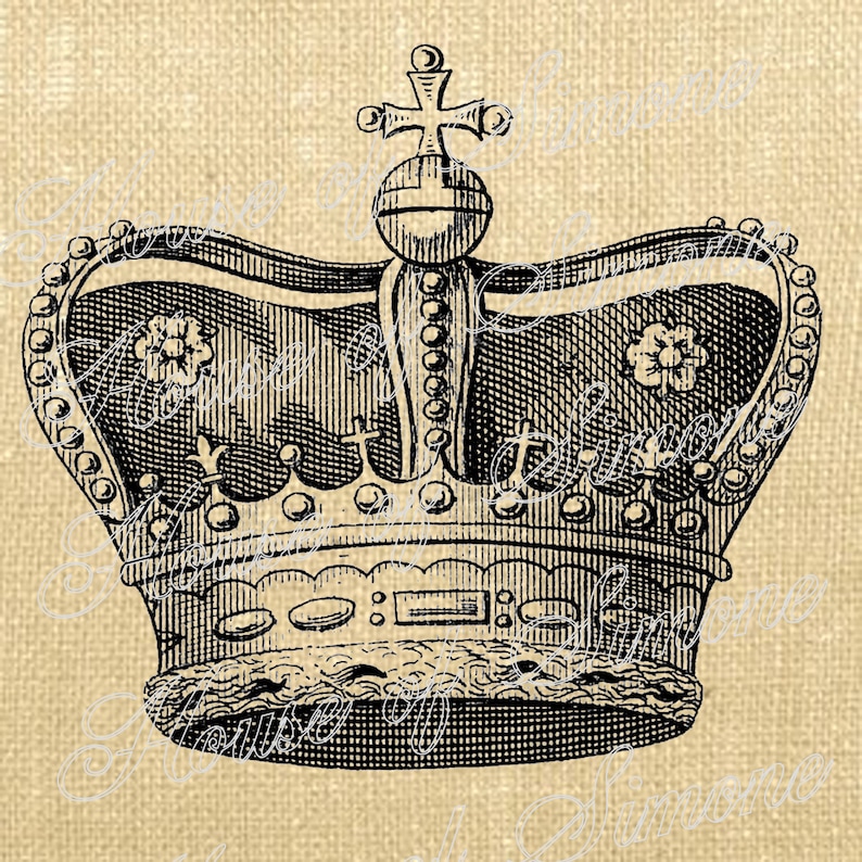 Regal Cross King Crown Royal Vintage Download Graphic Image Art ...