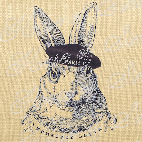 French Rabbit - Etsy