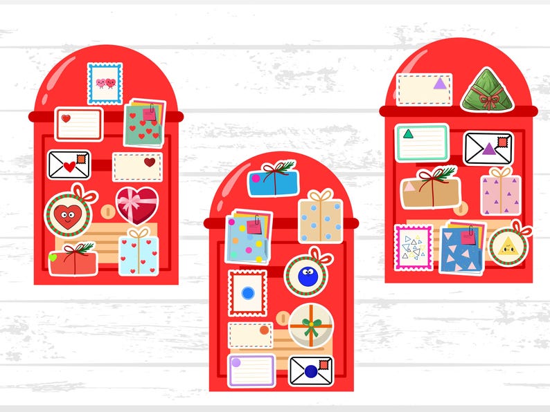 Shape Sorting Activity for Toddlers & Preschoolers Shape Post Office ...