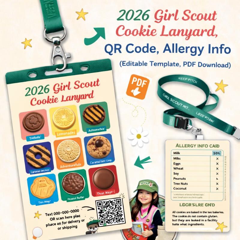 Abc 2026 Cookie Menu - Etsy