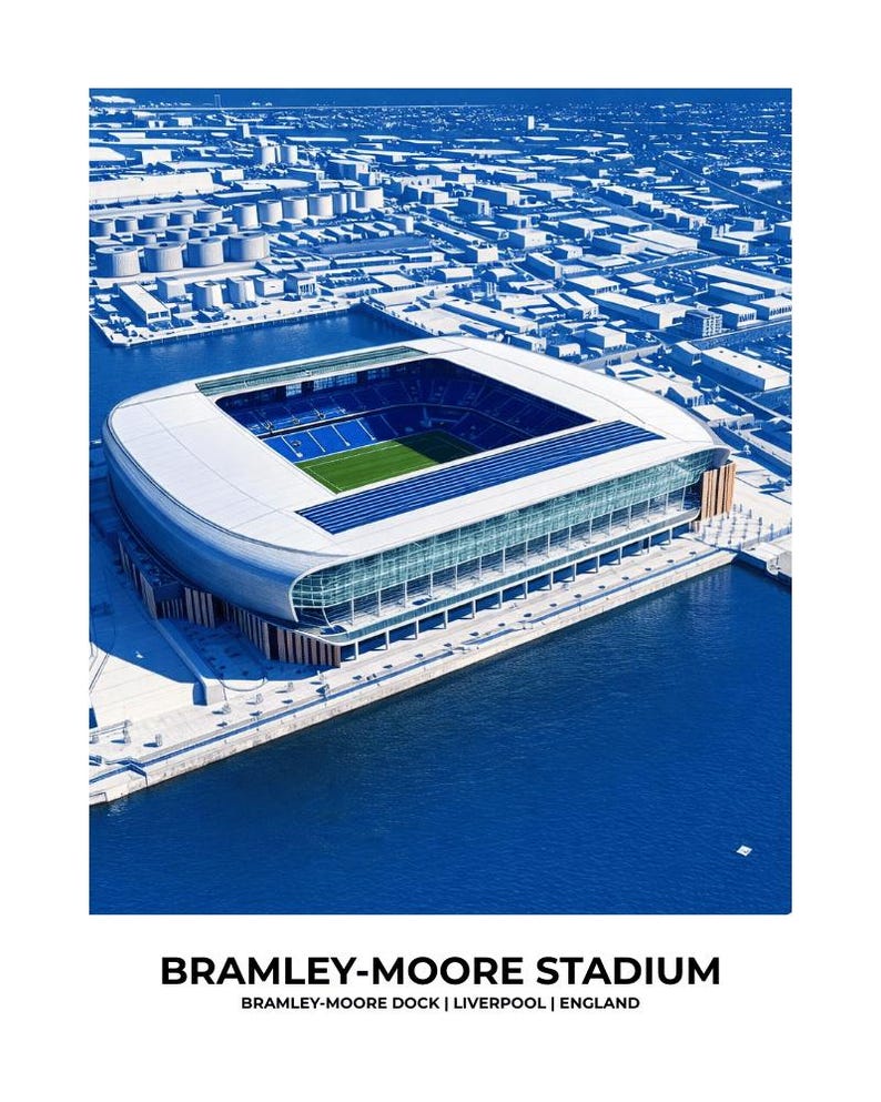 Bramley-moore Dock Stadium | Liverpool, England | Sports Ground Map ...
