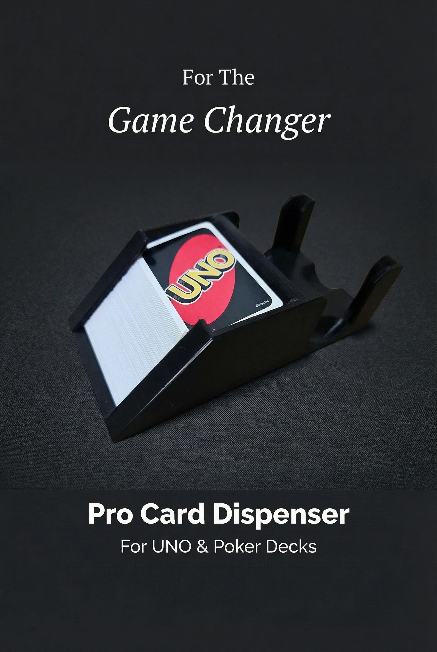 3D Printed Card Dispenser – Tabletop Game Organizer, Poker & UNO - Etsy