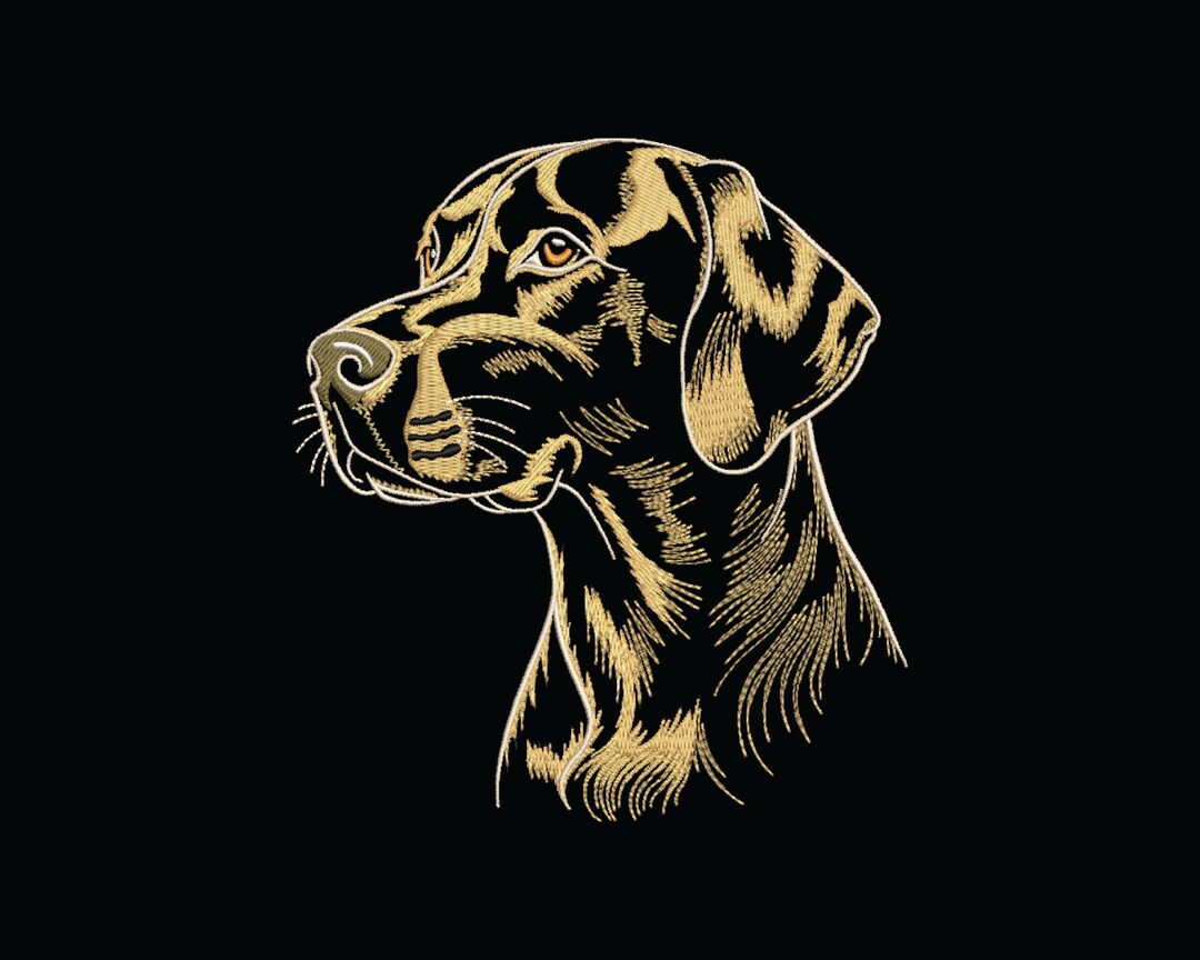 German Shorthaired Pointer Embroidery Design, Dog Embroidery Files ...