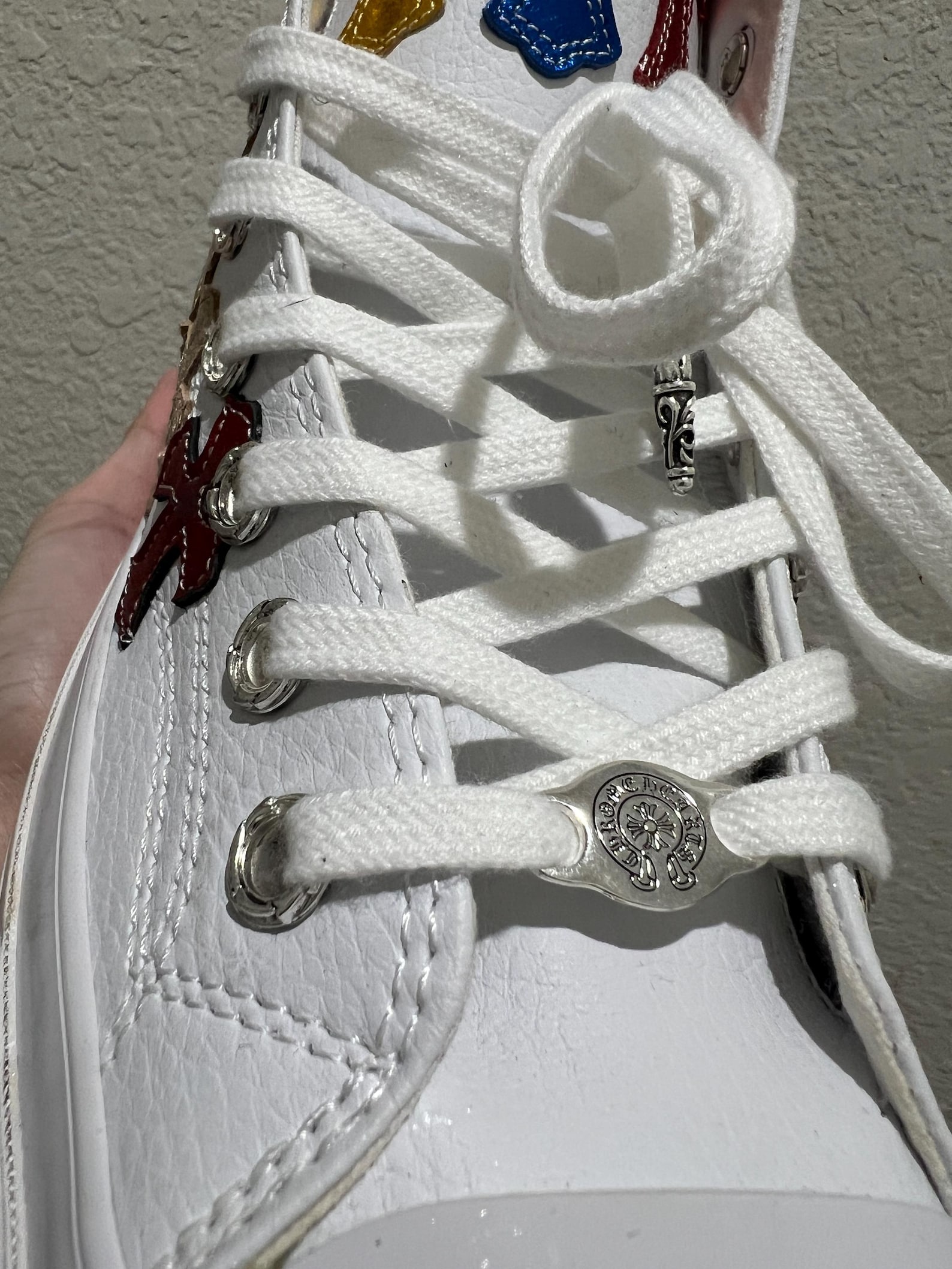 Custom Made Converse All Star With Cross Patches - Etsy