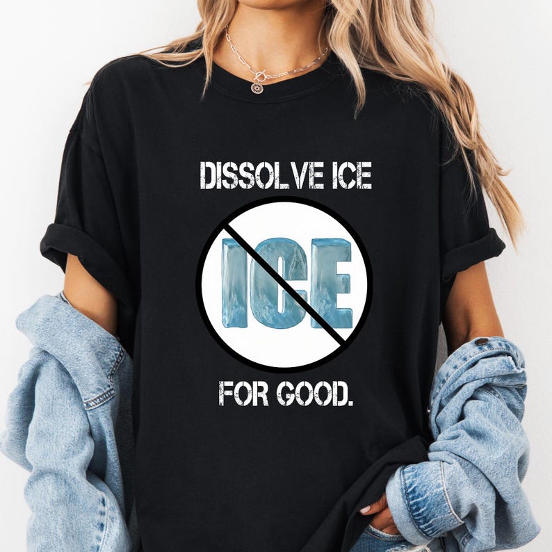 Dissolve ICE | Peaceful Anti-ice Protest Design | Minneapolis Activist ...