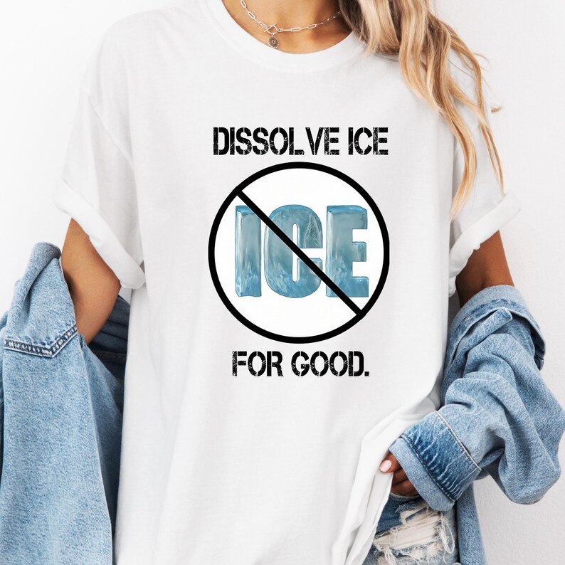 Dissolve ICE | Peaceful Anti-ice Protest Design | Minneapolis Activist ...