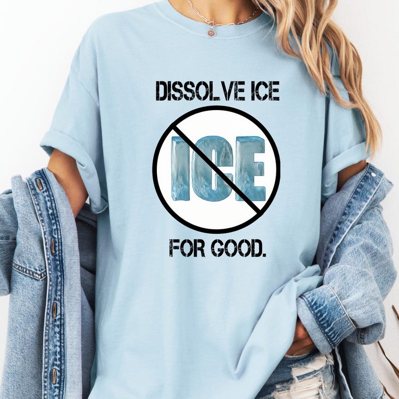 Dissolve ICE | Peaceful Anti-ice Protest Design | Minneapolis Activist ...