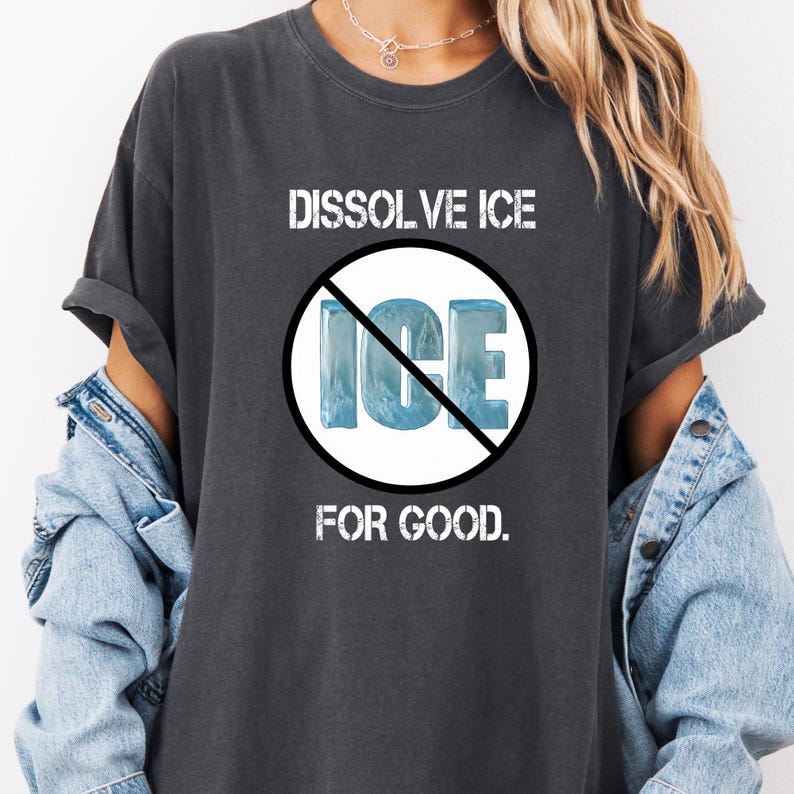 Dissolve ICE | Peaceful Anti-ice Protest Design | Minneapolis Activist ...