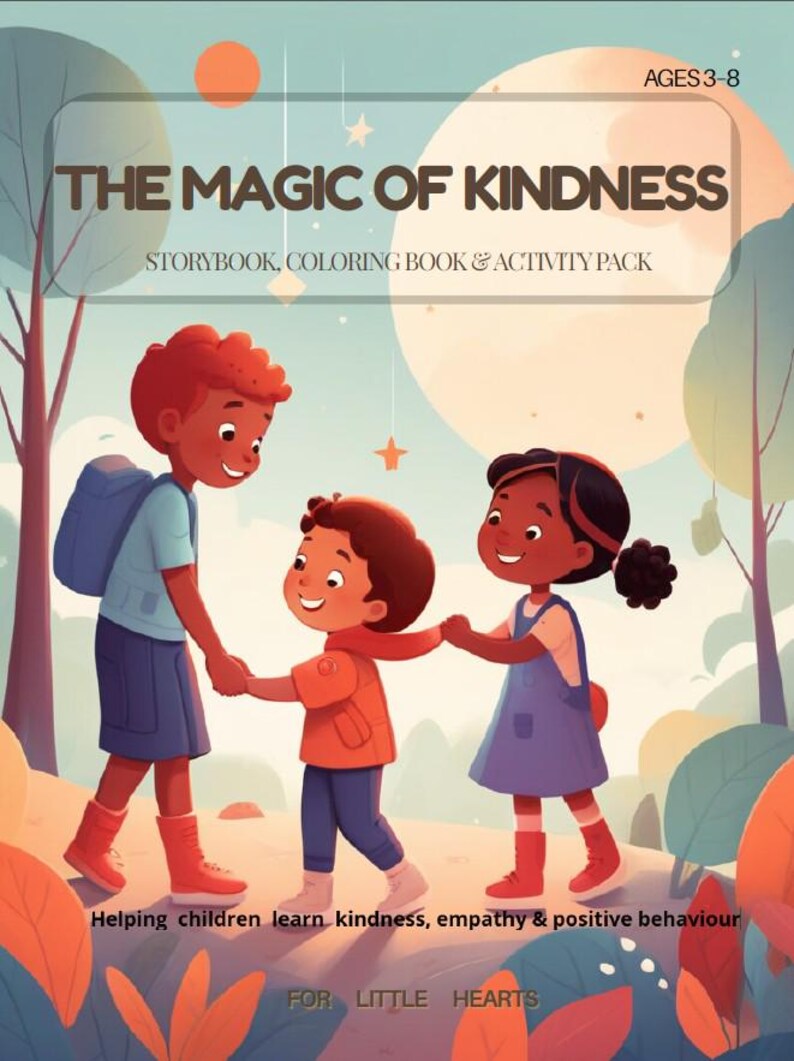 The Magic of Kindness Storybook | Coloring Book, Activities (digital ...