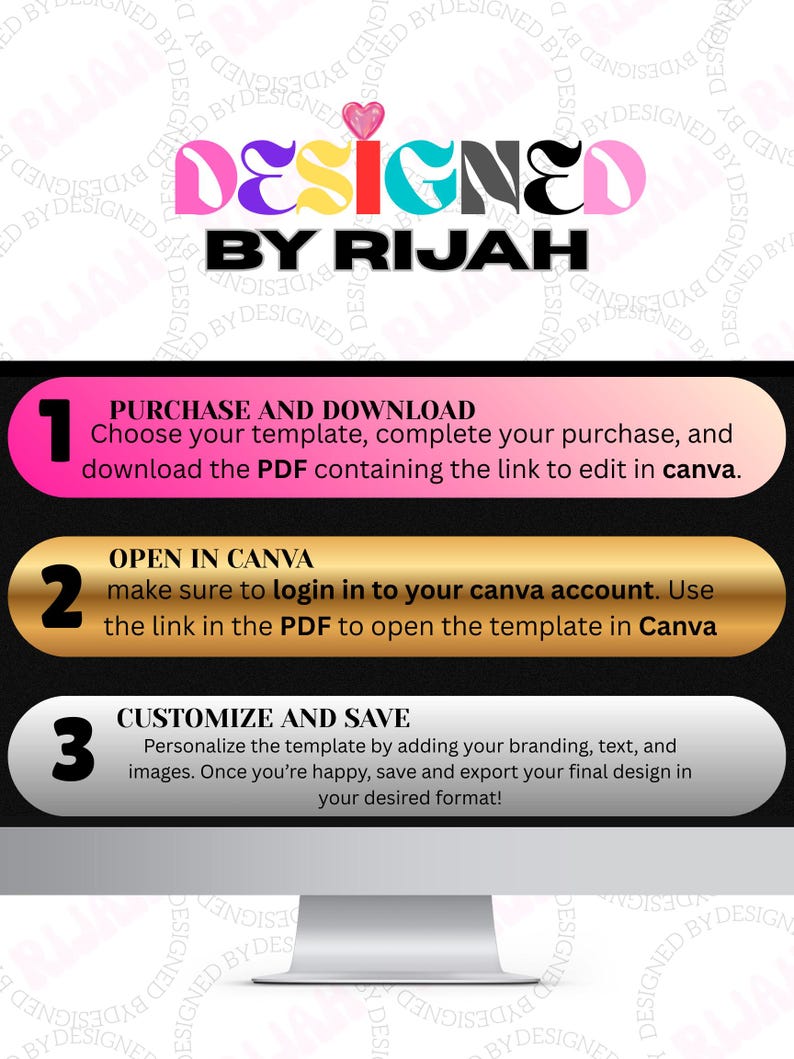 Acuity Scheduling Template- Canva Booking Page for Hair Nails & Beauty ...