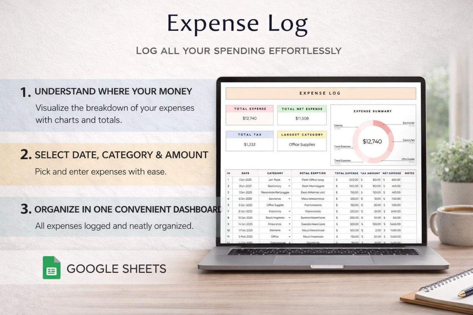 Bookkeeping Spreadsheet Small Business Finance Template Easy Income ...