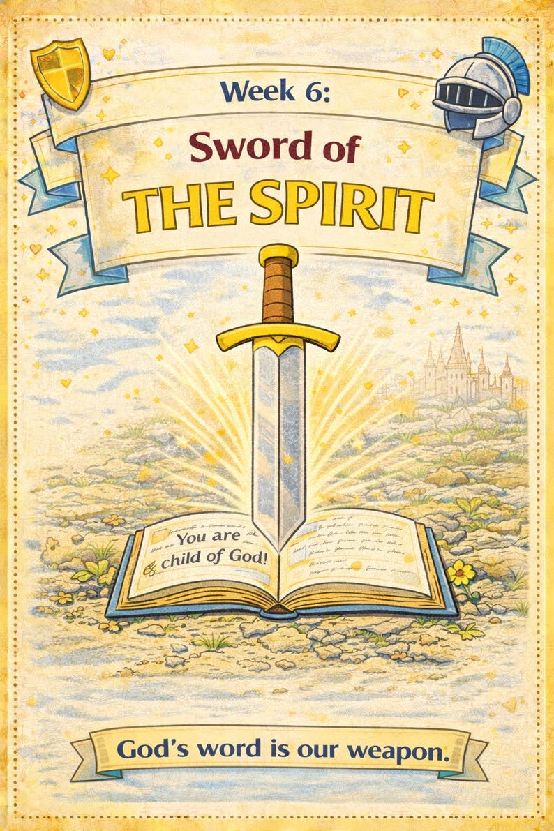 Armor of God Kids Bible Curriculum – Sunday School Lessons, Crafts ...