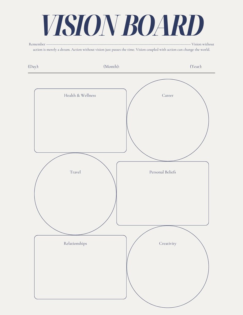 All-in-one Digital/printable Gratitude Journal, Daily Routine, Self ...