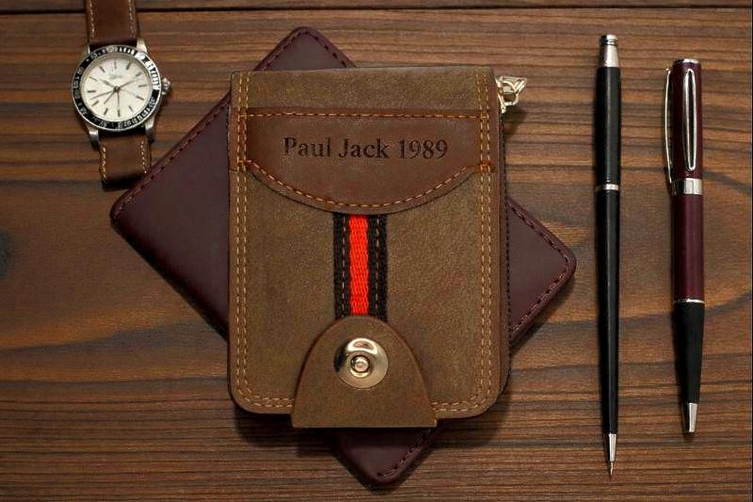 Custom Wallet for Men – Personalized Wallet With Name & Portrait ...