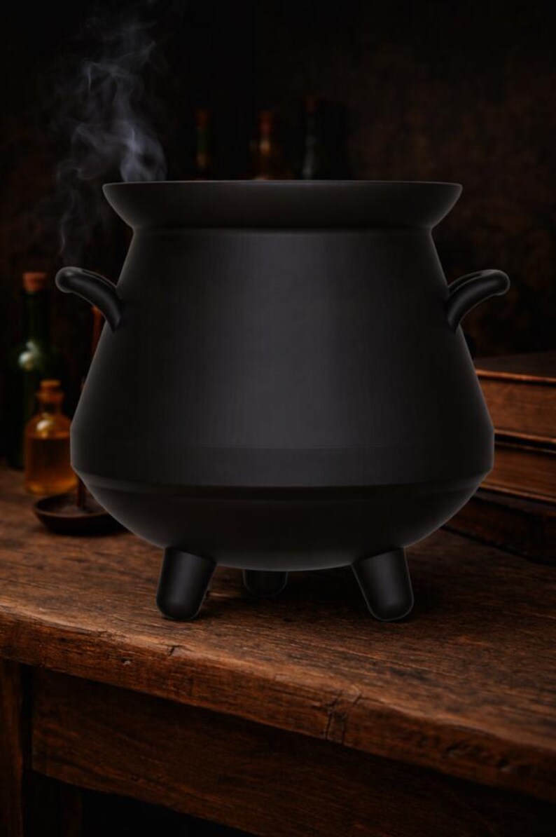 Wizard Cauldron STL File, Magic Potion Cauldron, Witch Decor, 3D Print ...