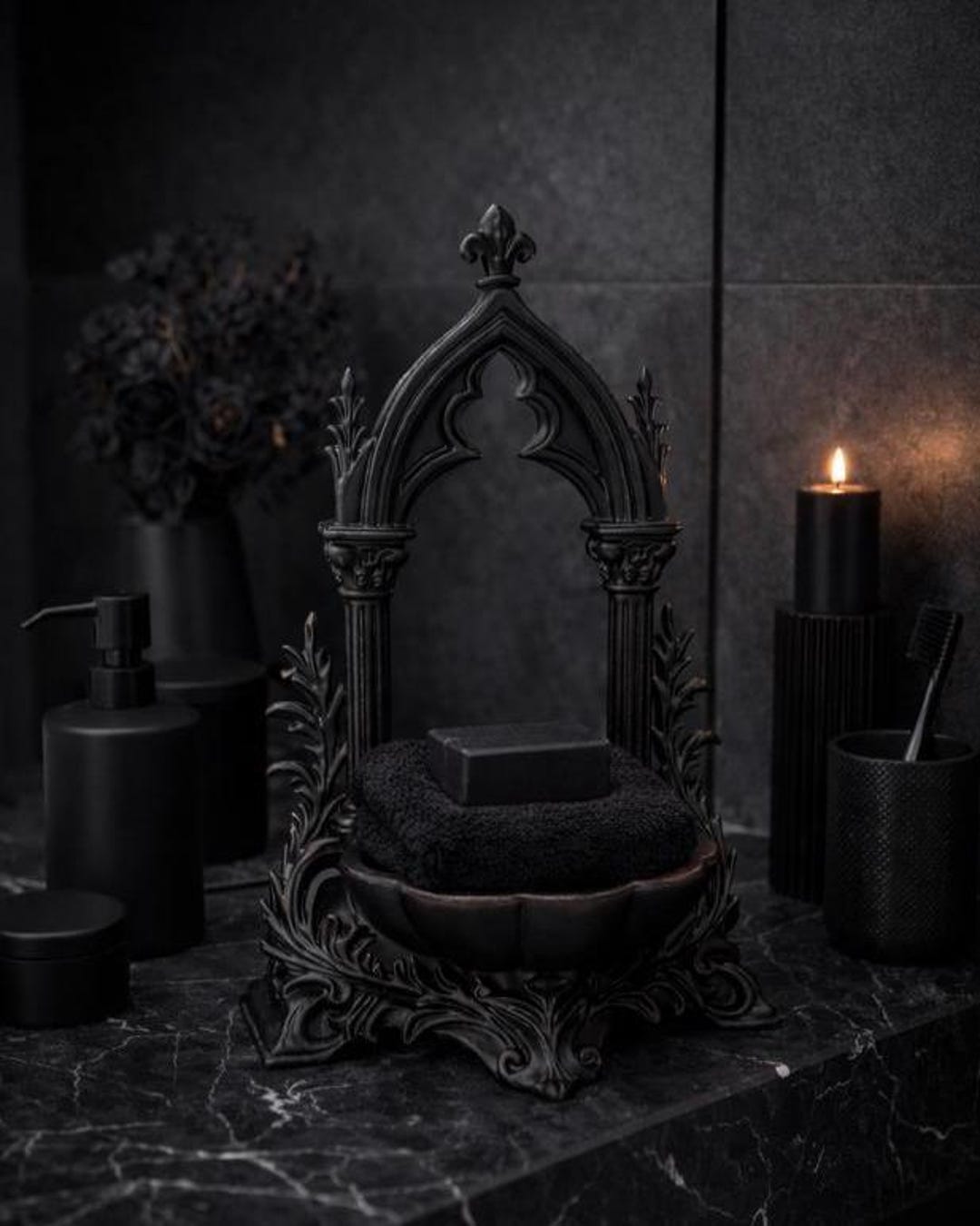 Gothic Ornate Altar Tray STL File, Dark Decor (digital Download) - Etsy
