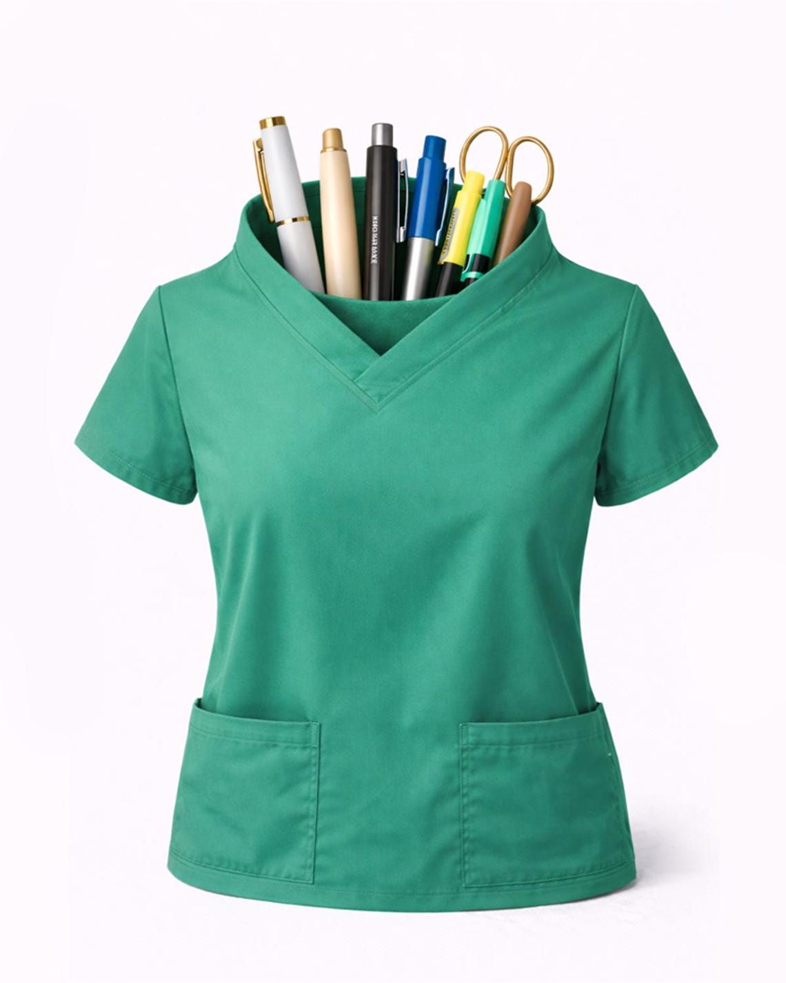 Medical Scrubs Pen Holder STL, Healthcare Desk Organizer (digital ...
