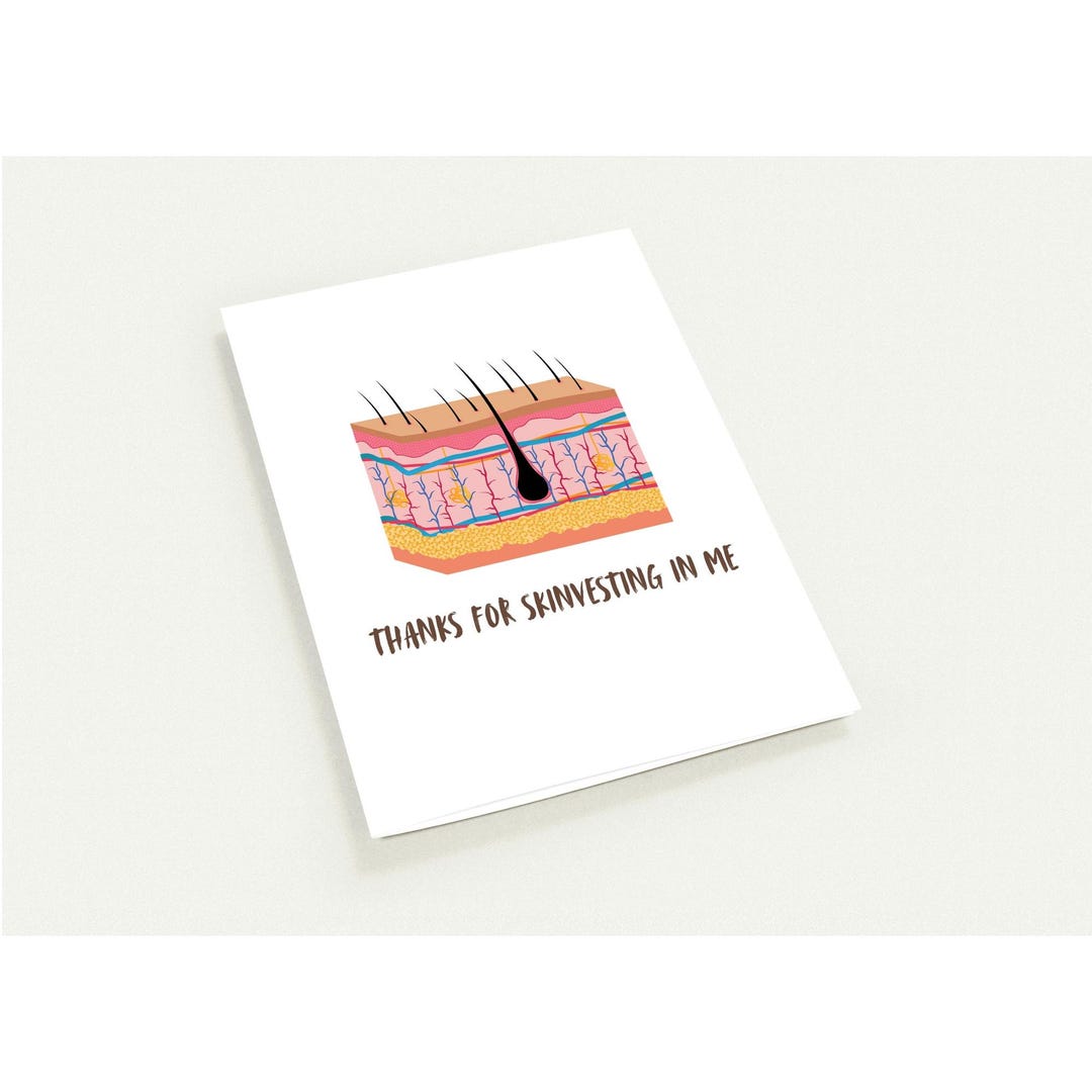 Dermatology Doctor Nurse Gift | Thanks for Skinvesting in Me | Pack of ...