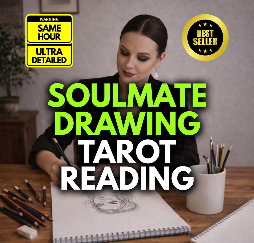 Same Hour Soulmate Drawing & Tarot Reading | Future Husband Sketch ...