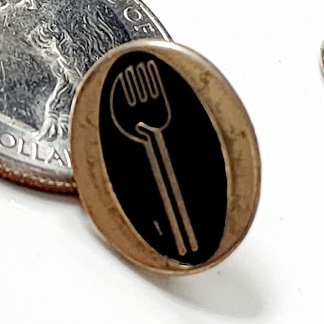 Vintage Food Safety Lapel Pin Food Safety Restaurant Worker Owner Etsy